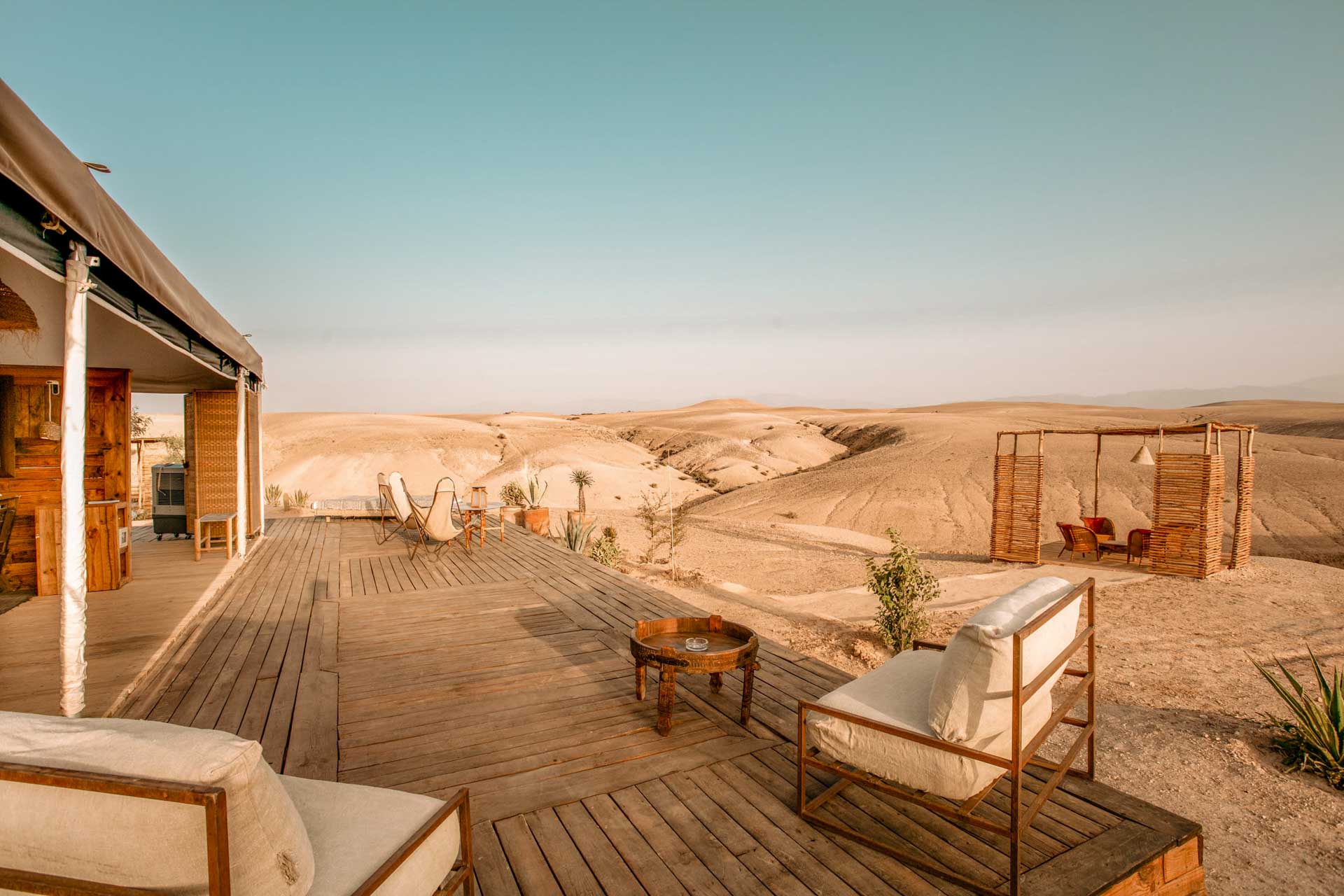 Inara Camp innove dans le désert d’Agafay