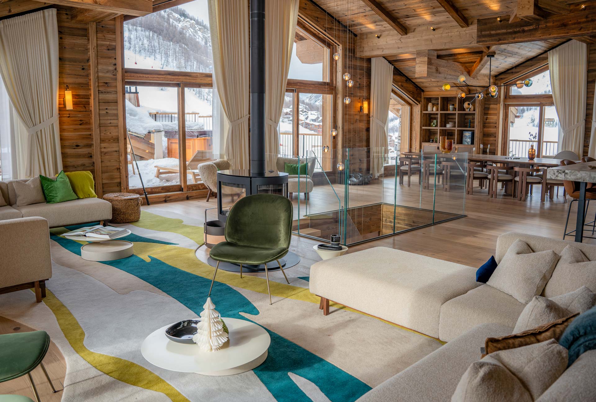 Silverstone Val d'Isère : 5 étoiles pour 6 suites skis aux pieds