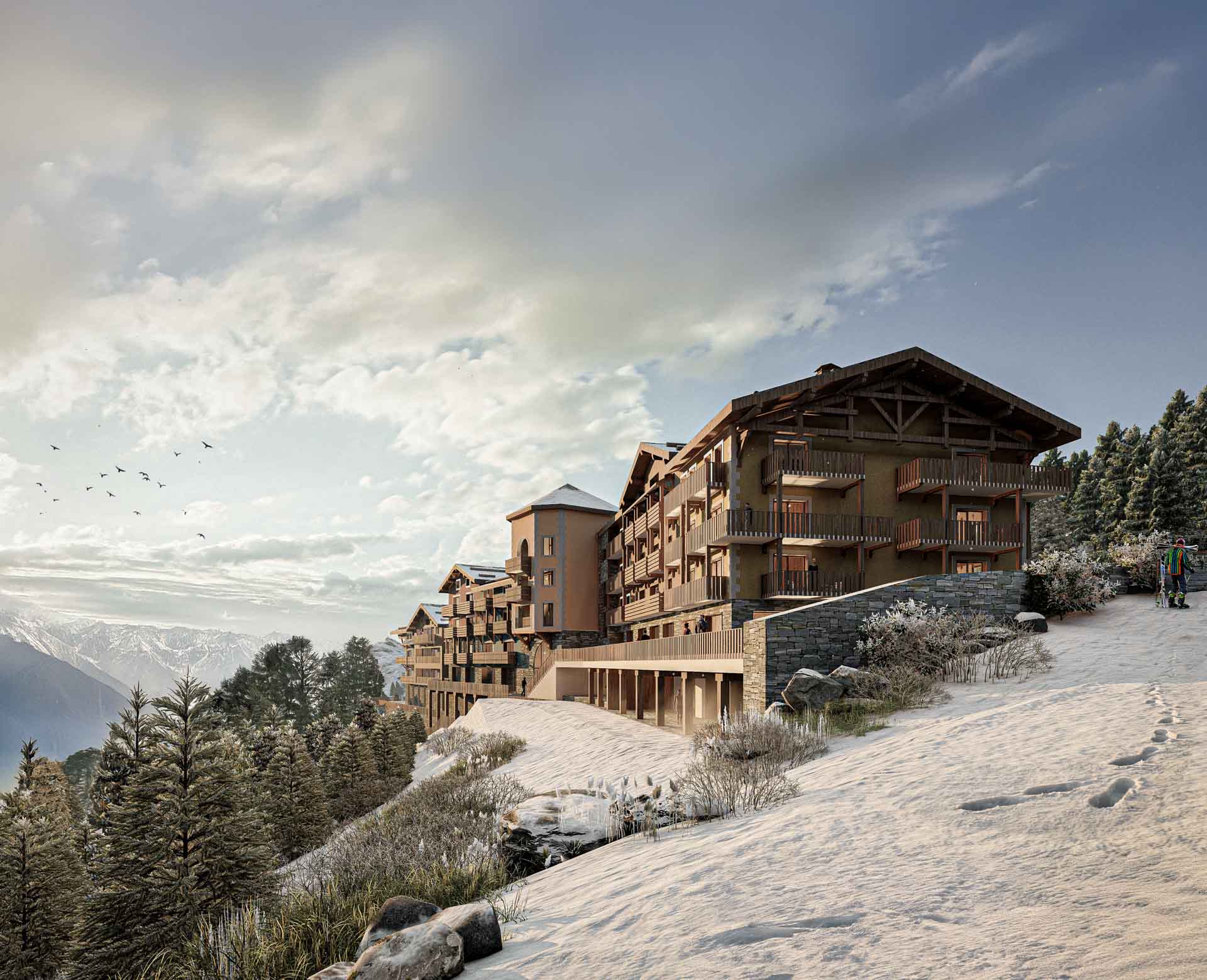 MGallery Valmorel, futur hôtel 5 étoiles dans les Alpes françaises