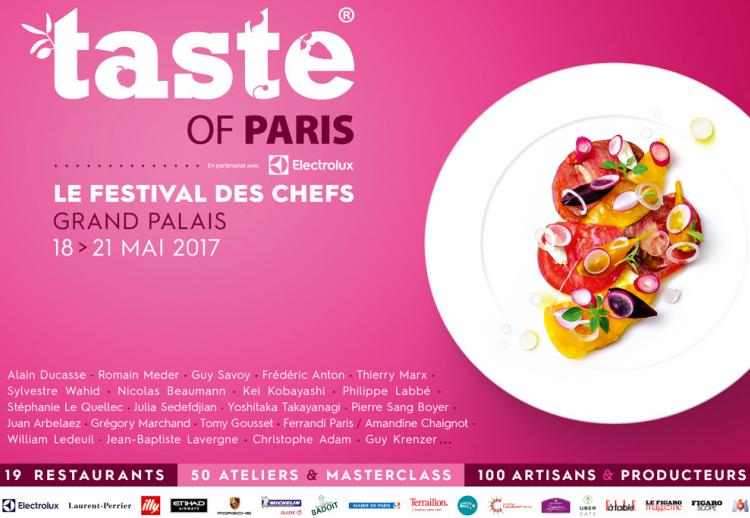 Le casting de rêve de Taste of Paris 2017 dévoilé : Guy Savoy, Thierry ...