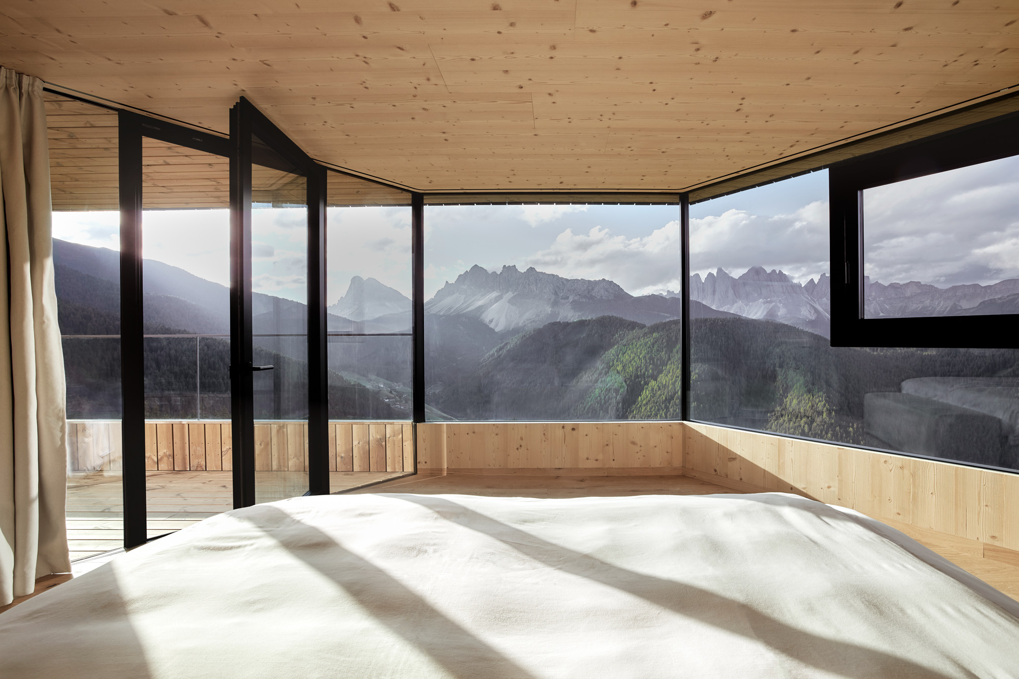 Forestis, spectaculaire hôtel avec vue dans les Dolomites